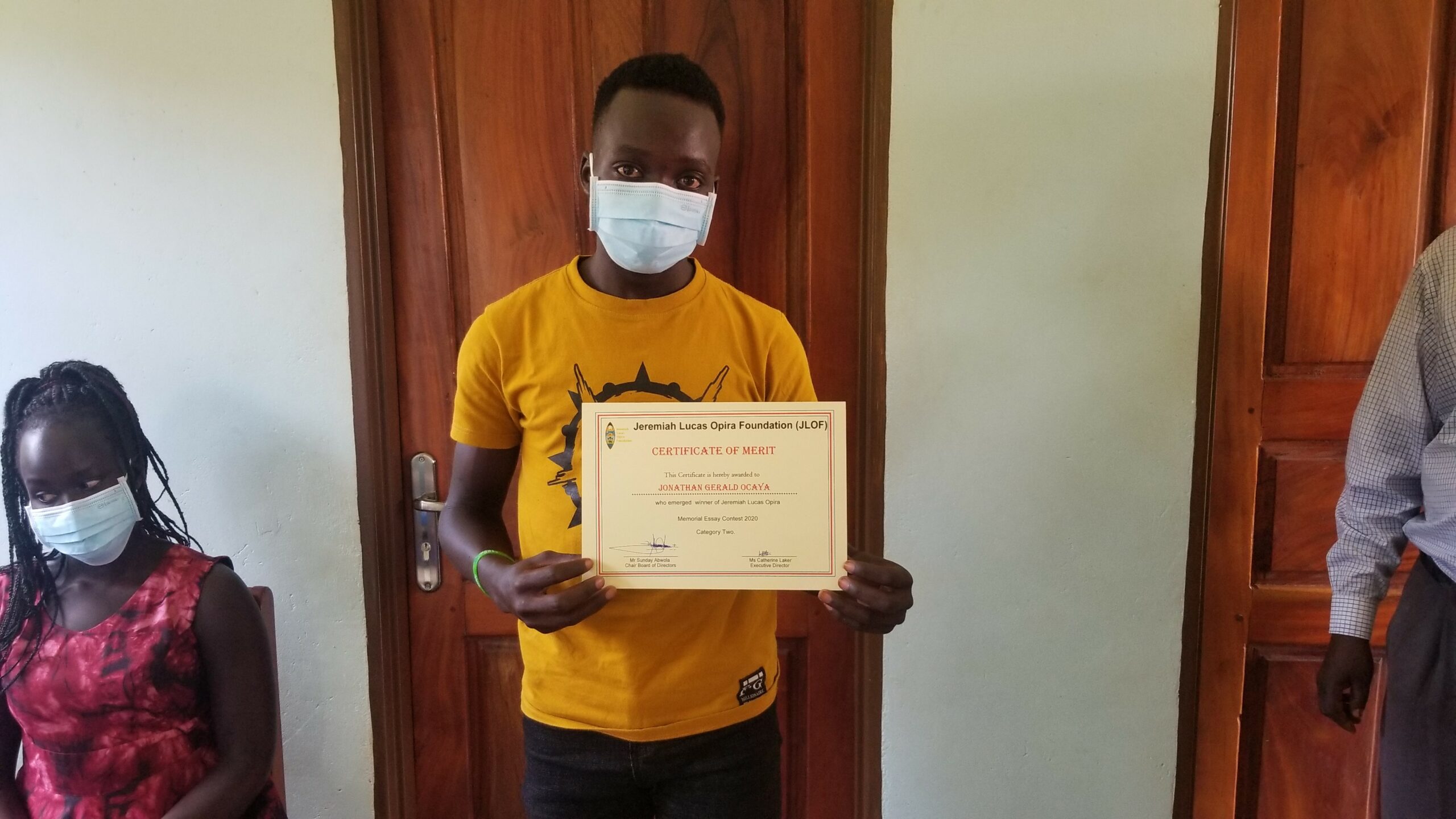 Ocaya Jonathan Gerald: How the lockdown affected the youth – JLOF